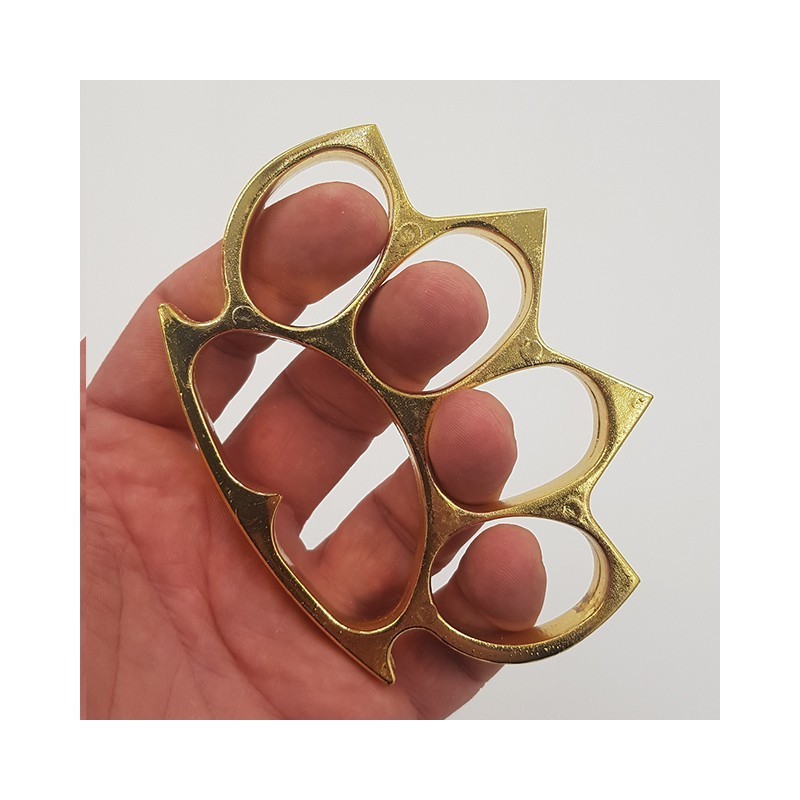 Pumnal, autoaparare, tepuse, 1 cm grosime, auriu, Dalimag - eMAG.ro