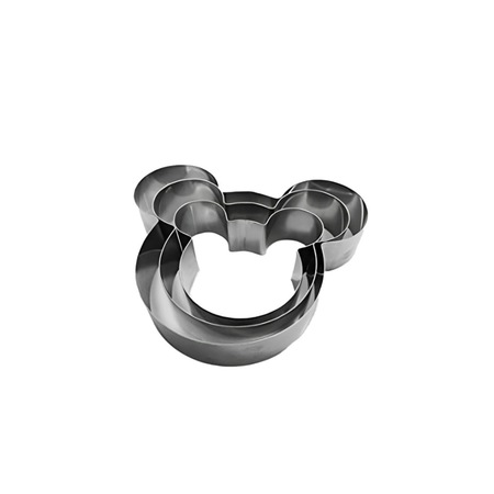 Forma prajituri Micky M., inox, 3 piese - eMAG.ro