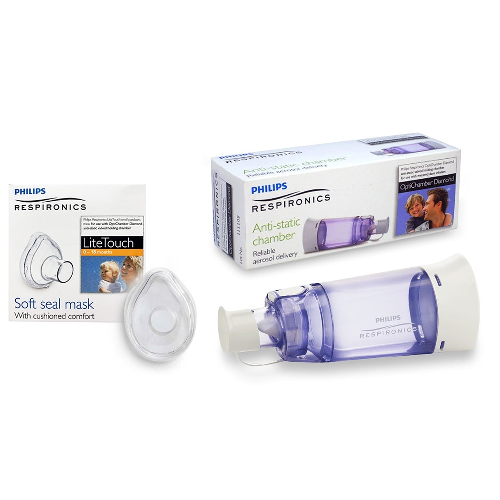 Set Camera de inhalare 0 - 18 luni Philips Respironics Optichamber ...
