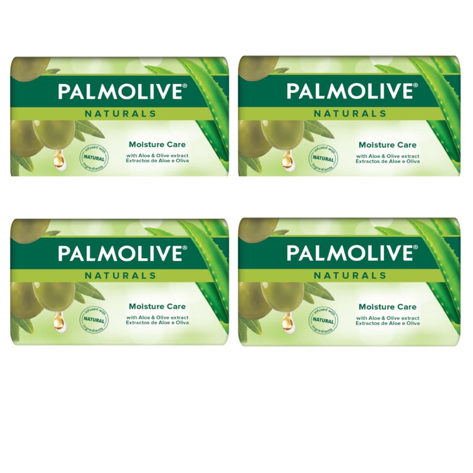 Sapun Palmolive Solid Naturals Aloe si Olive 4 bucati x90g - eMAG.ro