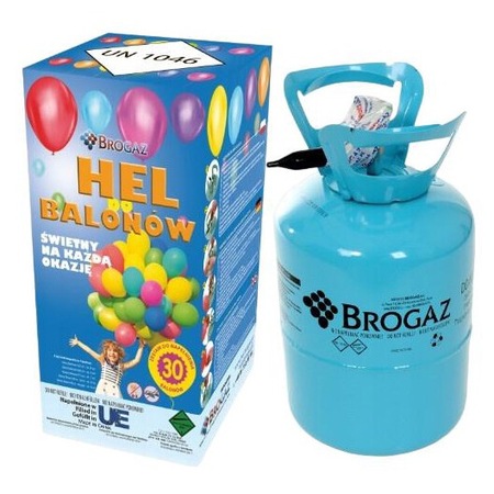 Cilindru cu heliu, BroGaz, Capacitate 0.15 m3, Albastru - eMAG.ro