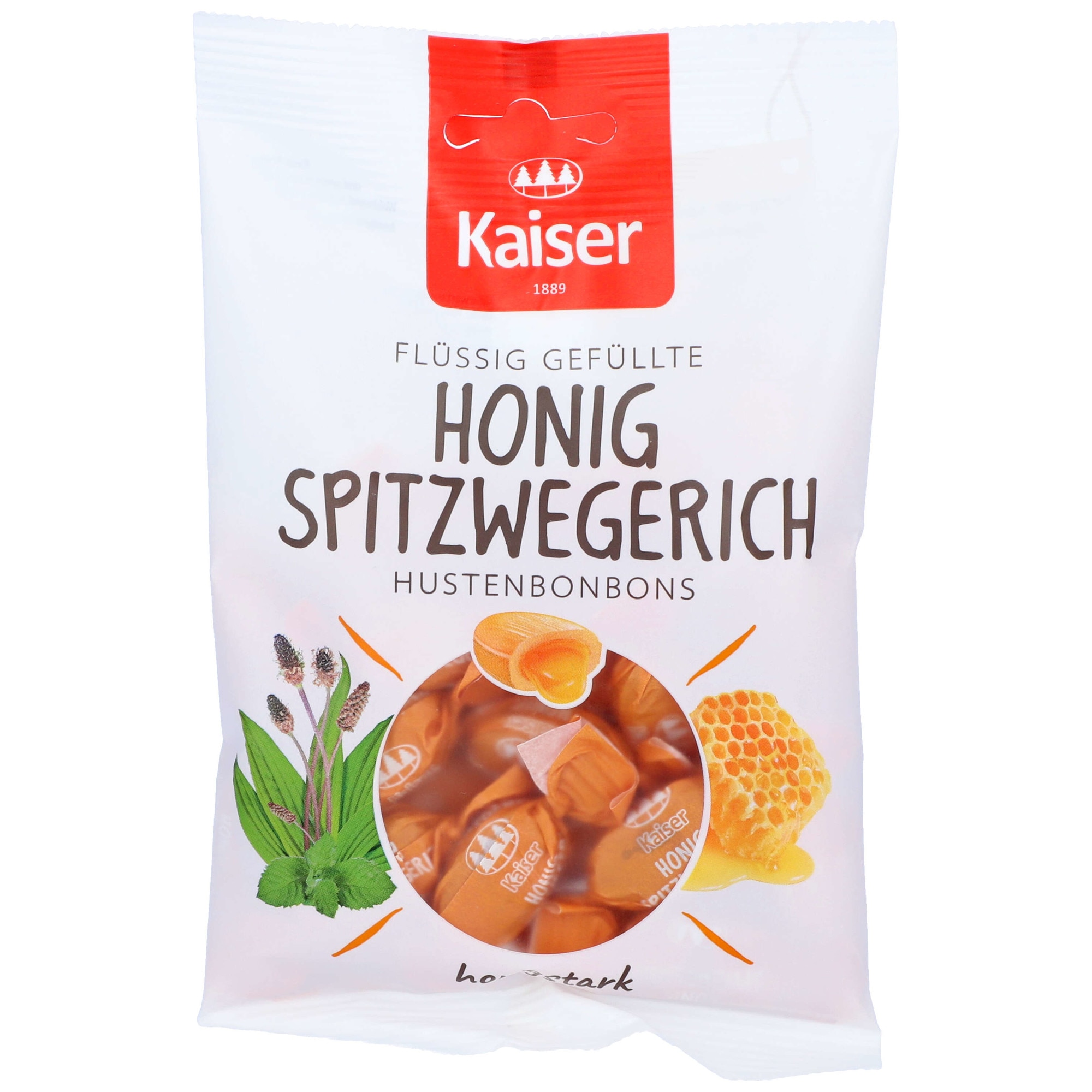 Bomboane din plante Kaiser, menta si miere, fara zahar, 90g - eMAG.ro