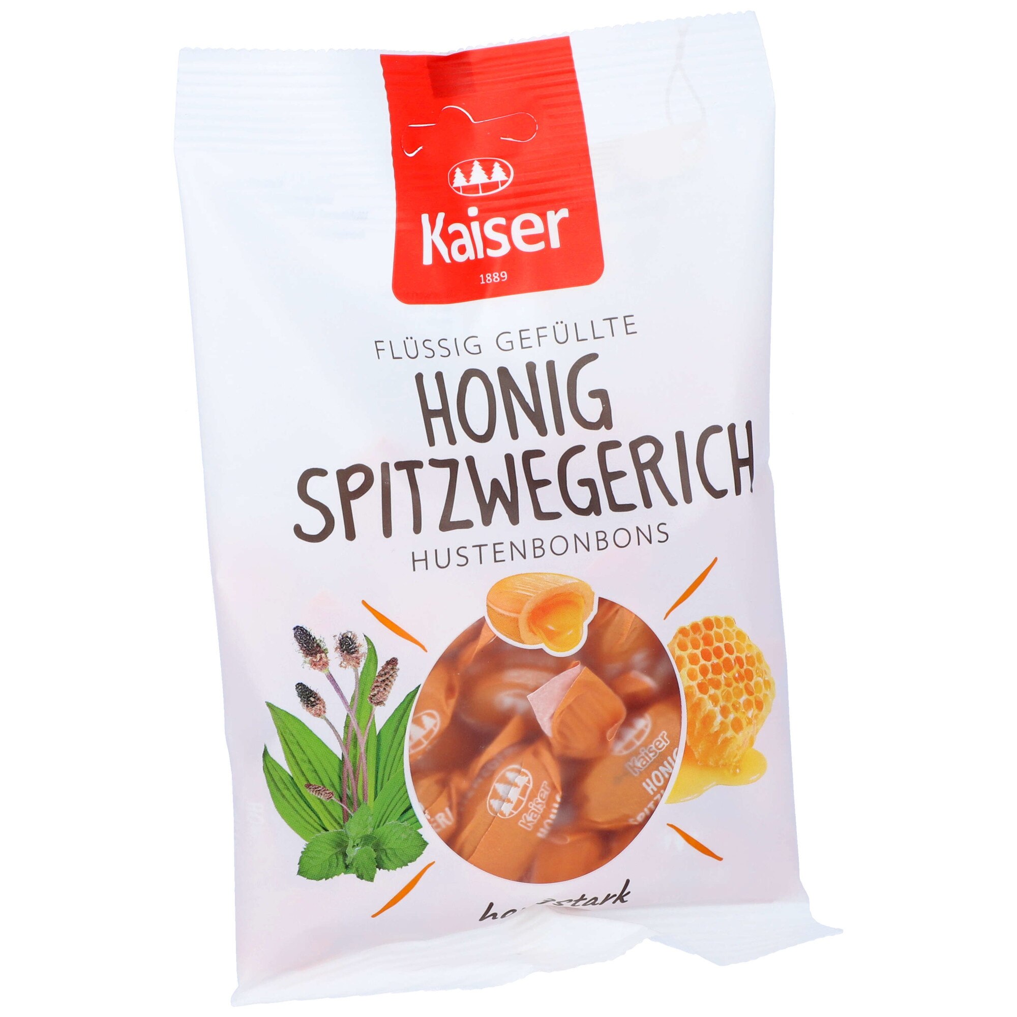 Bomboane din plante Kaiser, menta si miere, fara zahar, 90g - eMAG.ro