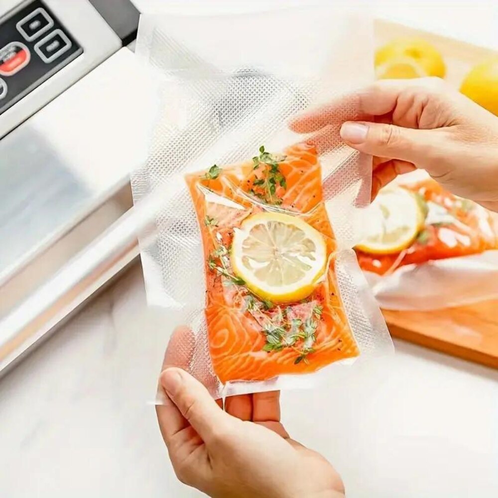 Pungi de vidat gofrate Salestore.ro® pentru aparat de vidat alimente ...