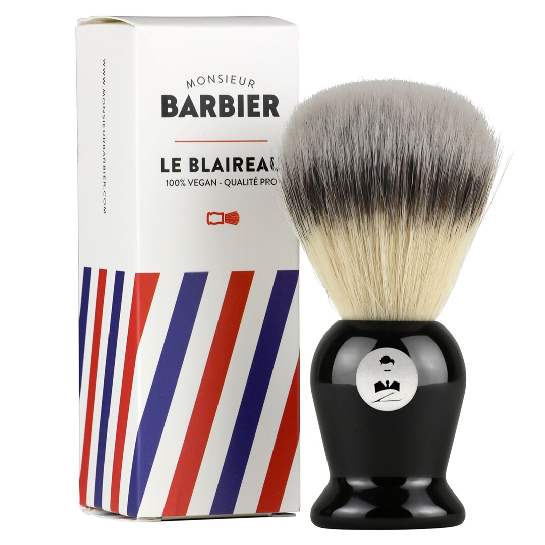Pamatuf pentru barbierit 100% vegan, Monsieur Barbier, 1 buc - eMAG.ro