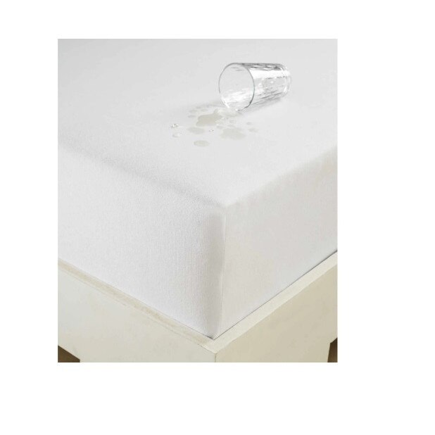 Cearceaf de pat impermabil foarte rezistent la apa -lichide 100x200 cm ...