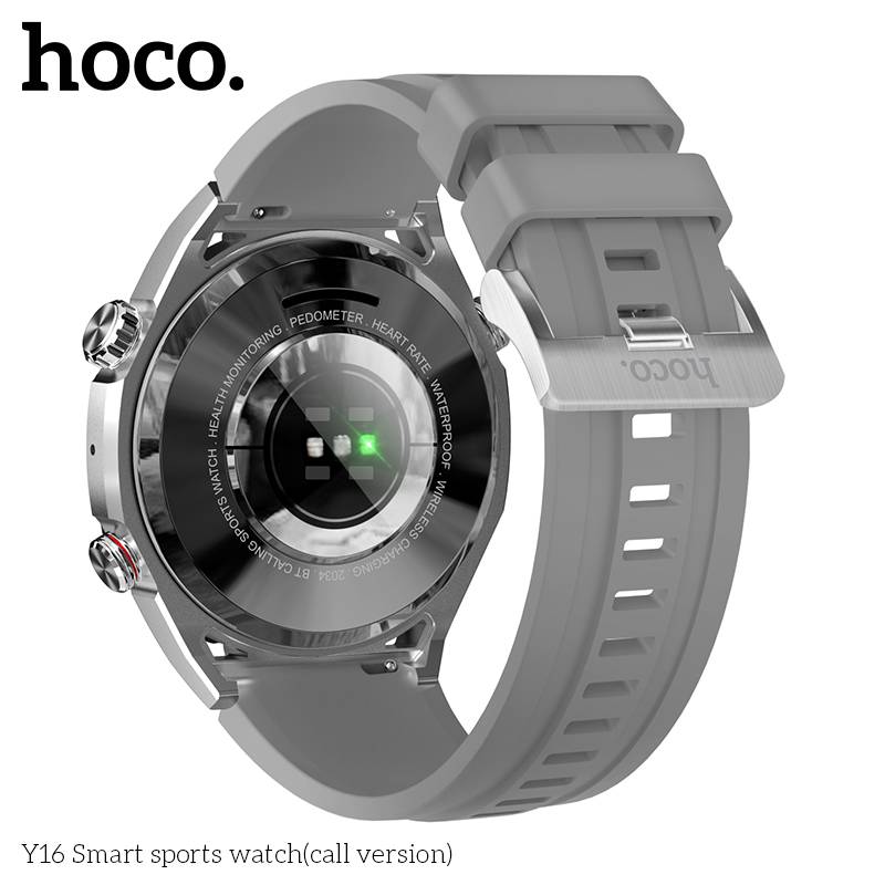 Smartwatch Hoco Y16 argintiu cu functie de apelare - eMAG.ro