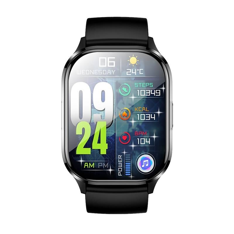 Smartwatch Borofone BD8 negru cu functie de apelare - eMAG.ro