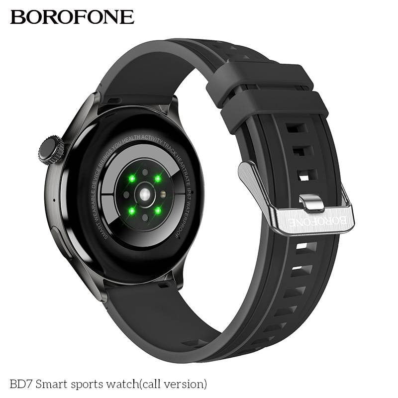Smartwatch Borofone BD7 negru cu functie de apelare - eMAG.ro