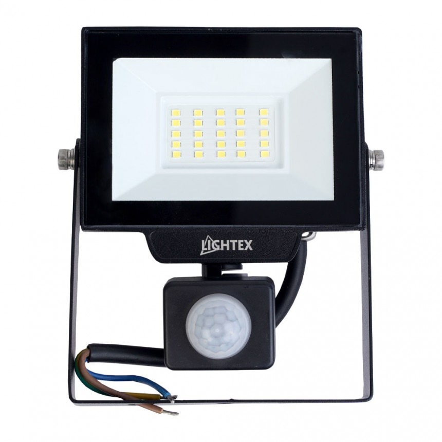 Proiector LED, Lightex, HERO, Cu senzor, 20W, 6500K, 1800lm, 220V, IP65 ...