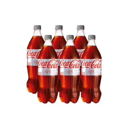 Bautura racoritoare, carbogazoasa, Coca-Cola Light, bax 1, 5L x 6 ...