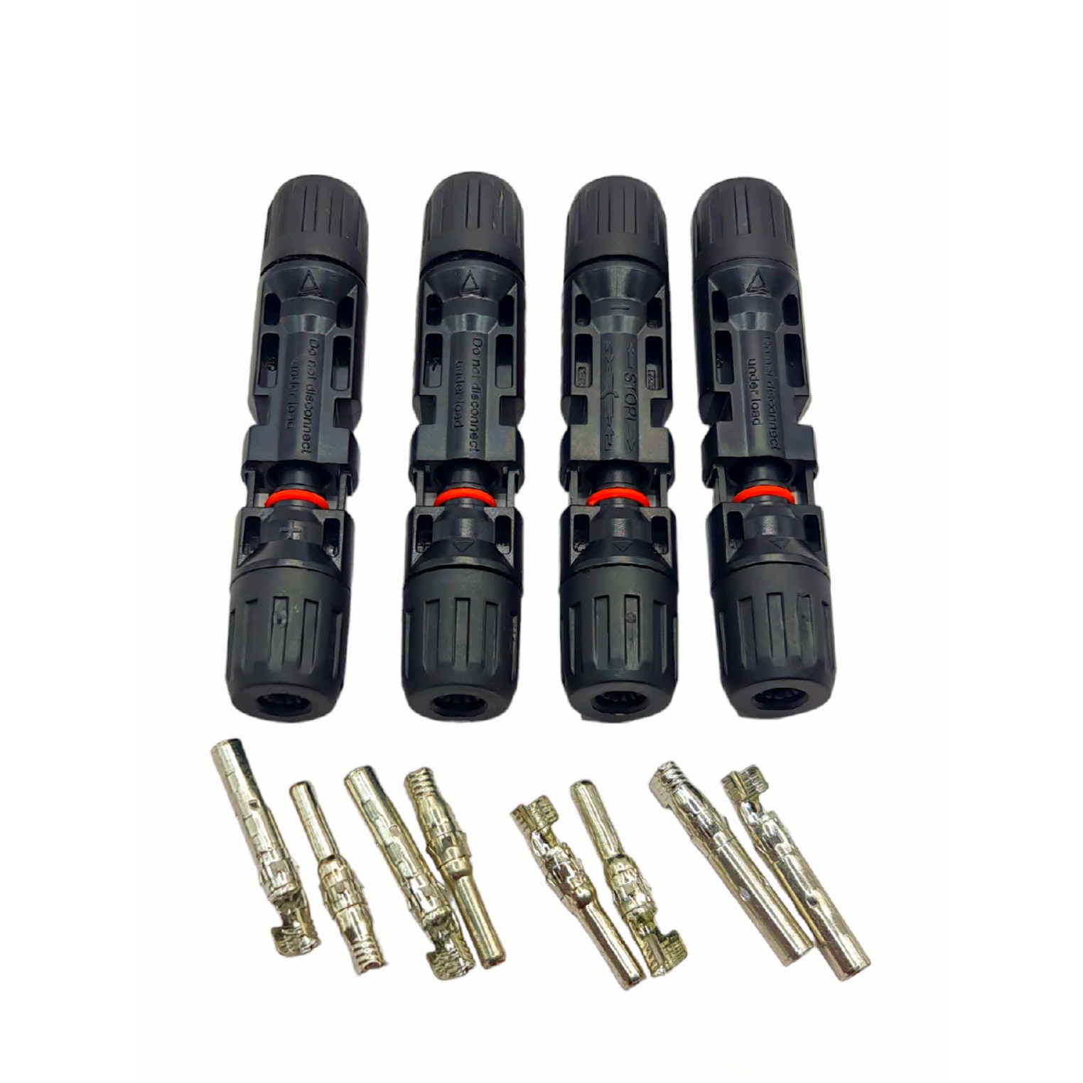 Conector MC4 IP67, mufe pentru panouri fotovoltaice, set 4 perechi - eMAG.ro