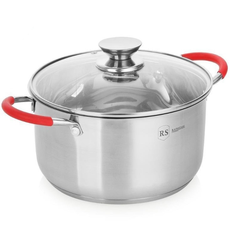 Oala cu capac inox 20 cm 3.5 litri Bohman - eMAG.ro