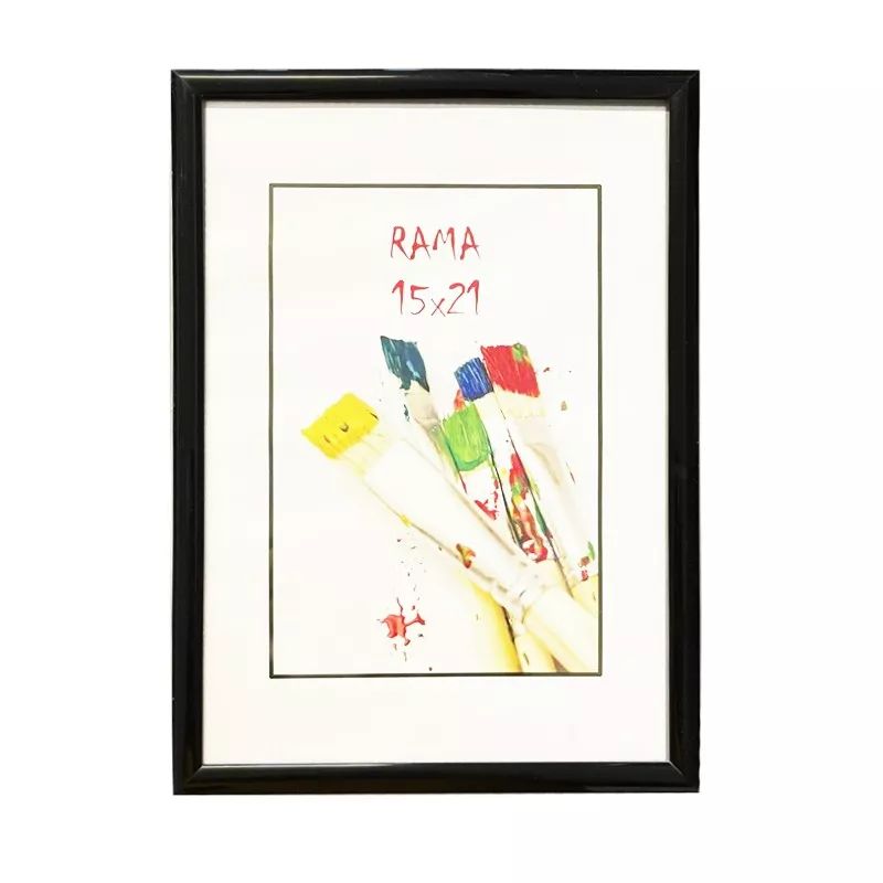 Rama foto clasica Bessie, PROCART, cadru negru, format 15x21 - eMAG.ro