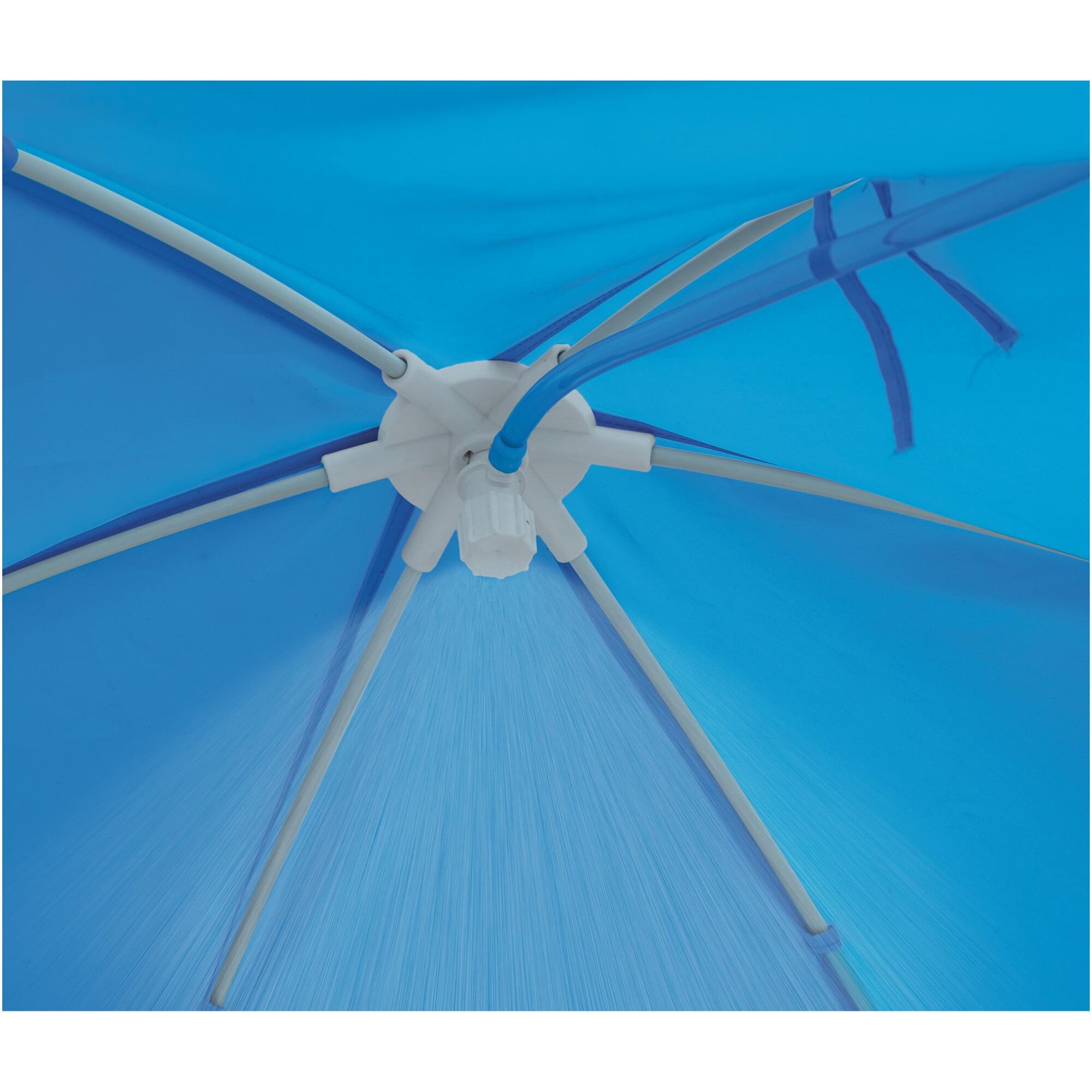 Piscina rotunda cu cadru meltalic si parasolar Canopy Metal Frame Intex ...