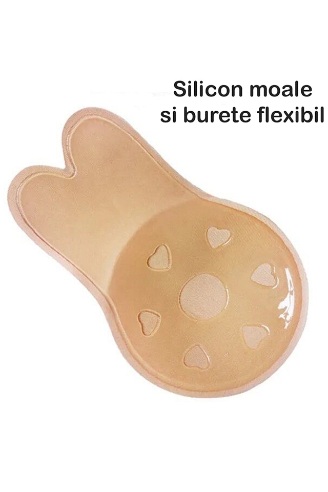 Sutien Tip Cupe Silicon GREATON, Reutilizabil, Autoadeziv, Universal ...