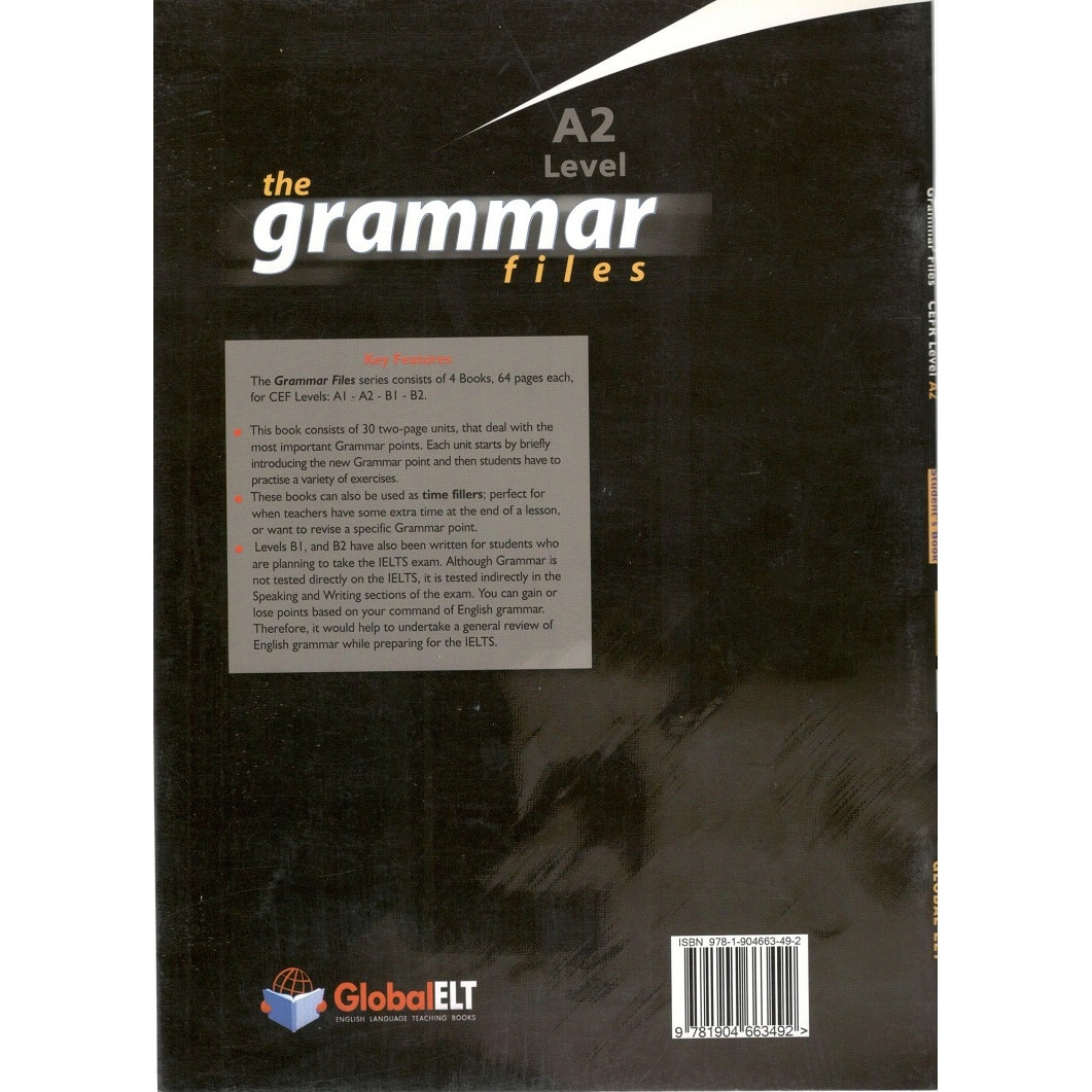 Grammar Files A2 Student's book ; Andrew Betsis - eMAG.ro