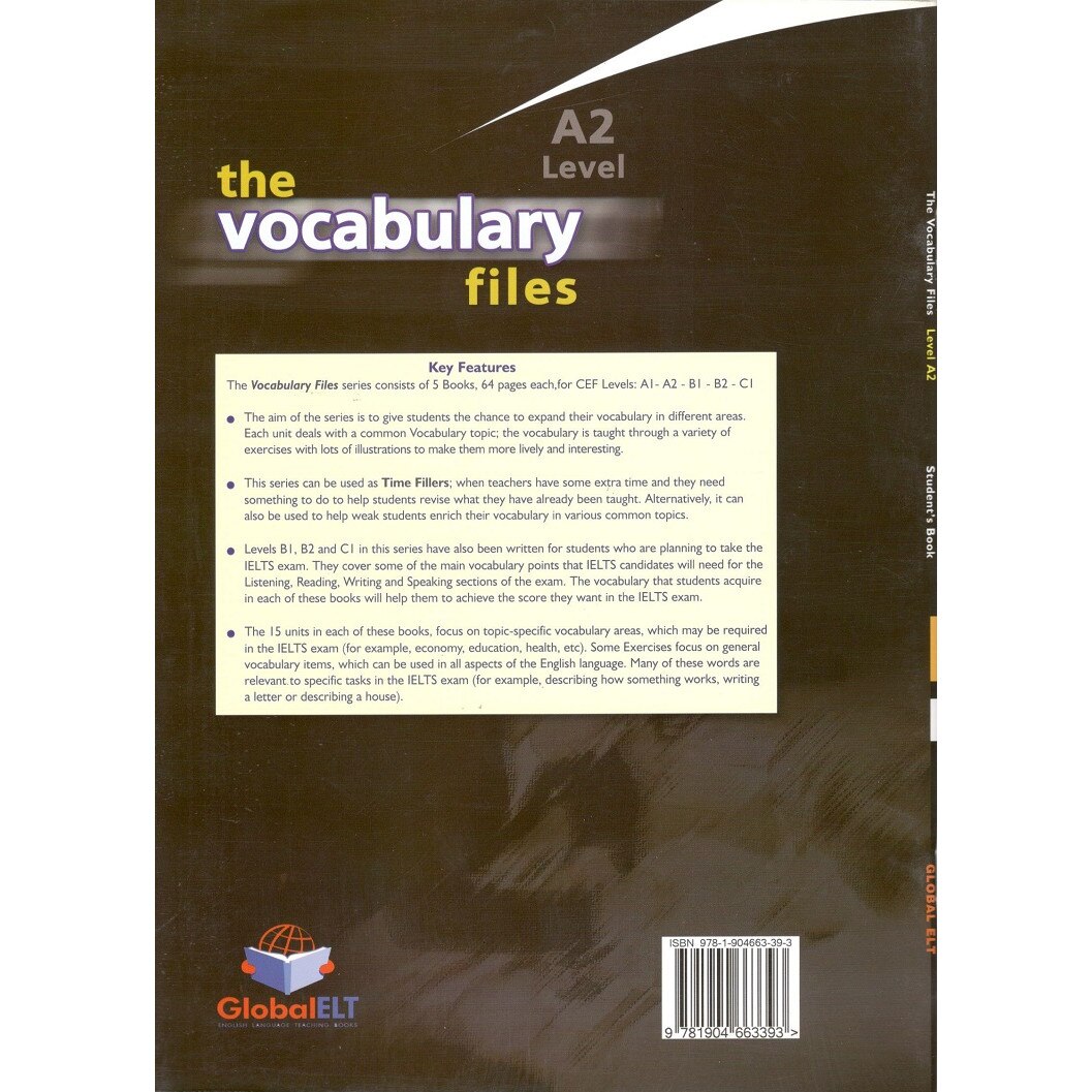 Vocabulary Files A2 Student's book ; Andrew Betsis - eMAG.ro