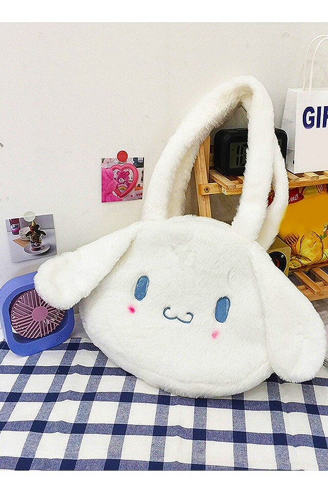 Geanta personaj desene, de umar, dama, mica, alba - eMAG.ro