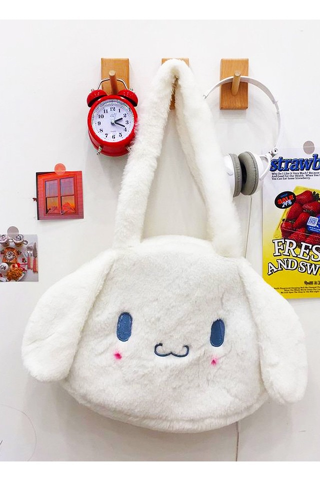 Geanta personaj desene, de umar, dama, mica, alba - eMAG.ro