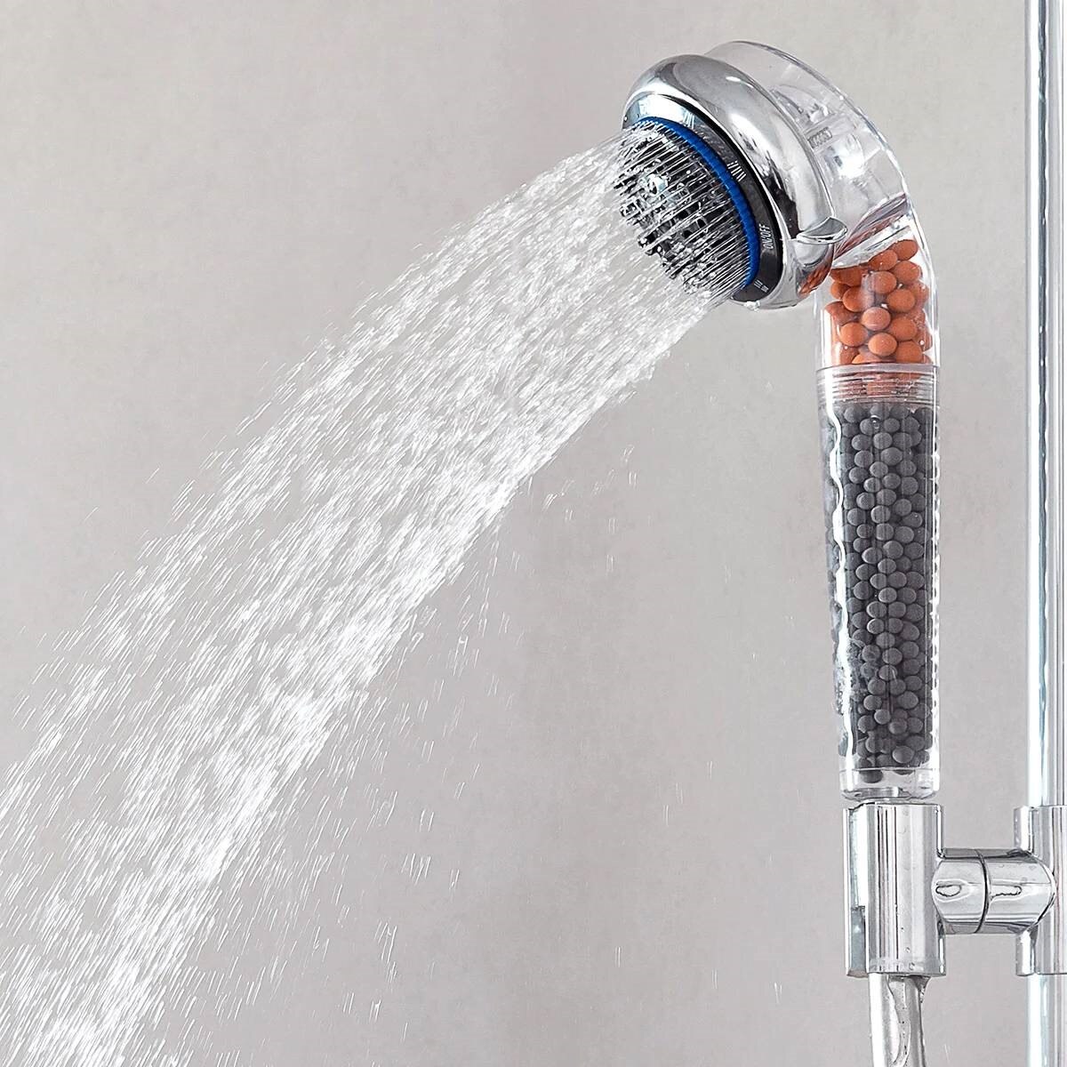 Cap de dus cu filtrare minerala, reduce clorul, impuritatile si ...