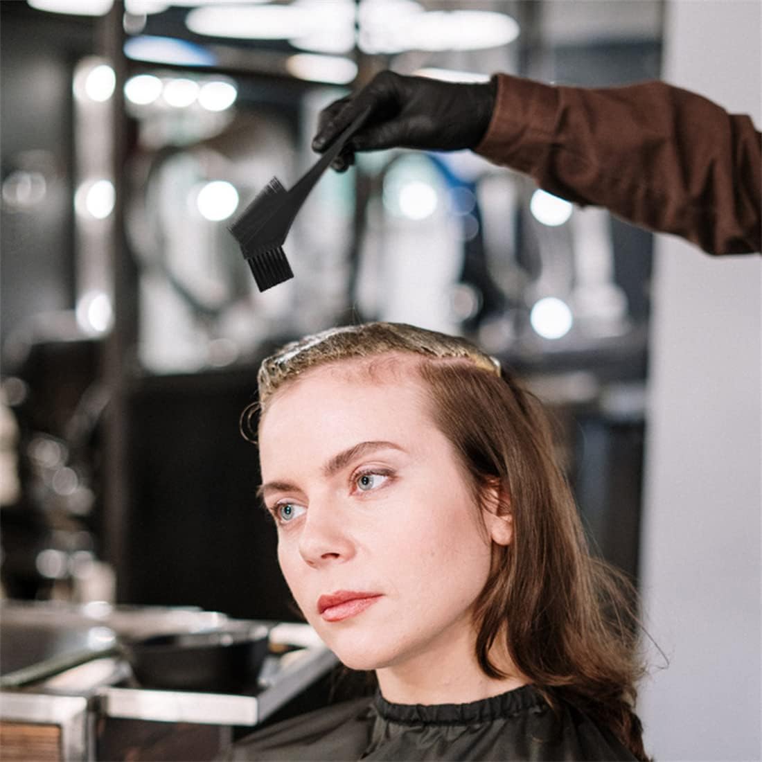 Set pentru vopsit parul Ardette, SCV11, 9 piese, cu pelerina pentru ...