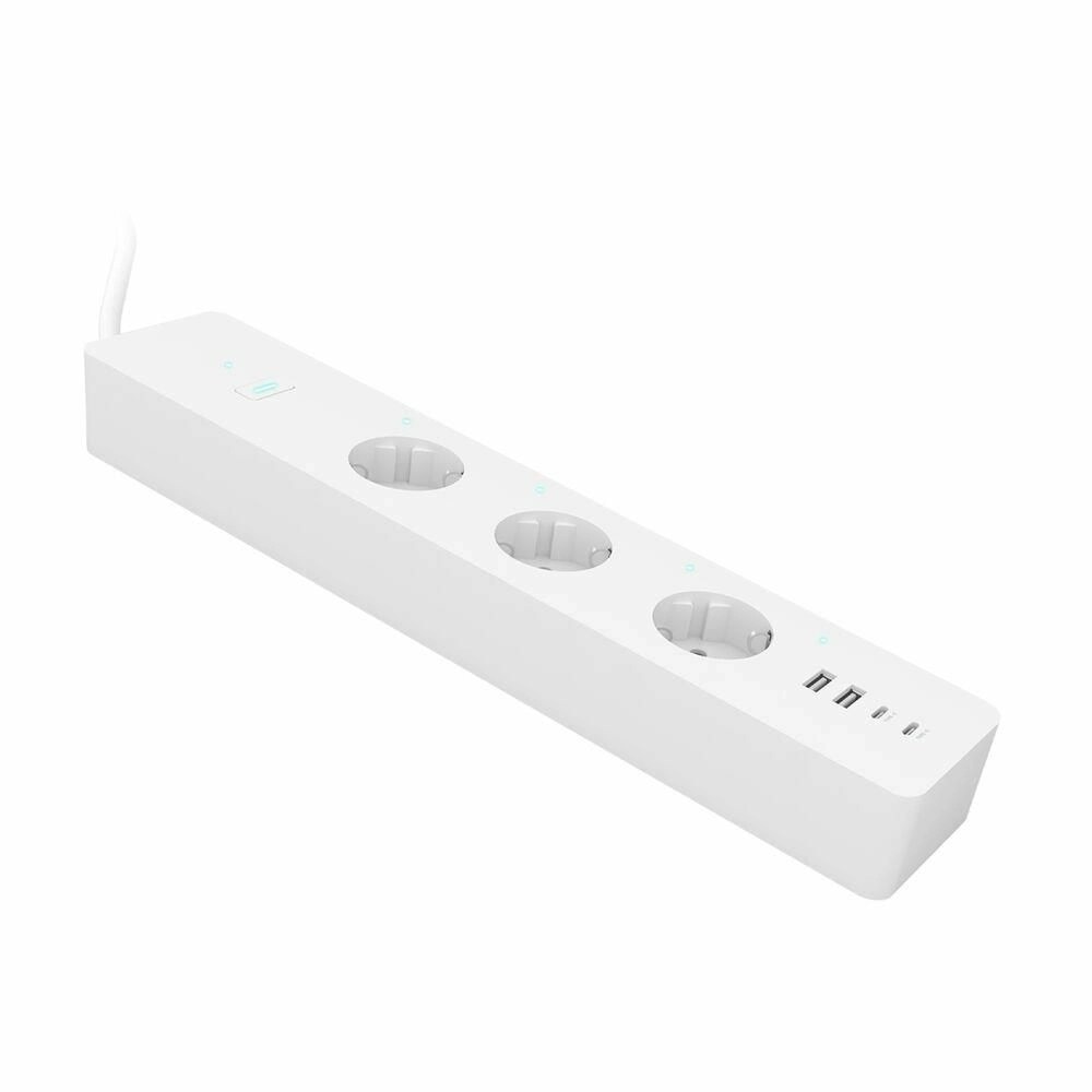 Prelungitor inteligent Modee, Wi-Fi, 3 prize tip F, 2xUSB-C 2xUSB-A ...