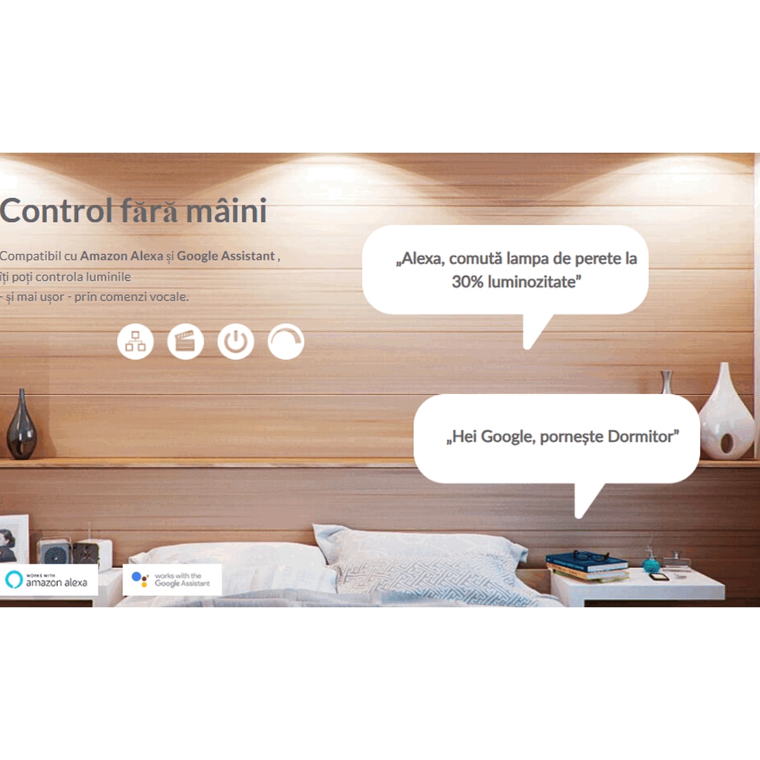 Modul Dimmer universal wireless, Megaman, 500W - eMAG.ro