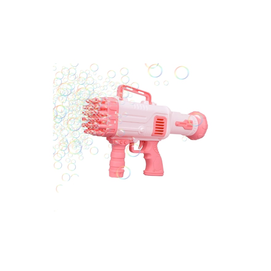 Jucarie interactiva Pistol de facut baloane de sapun, Bubble Gun ...
