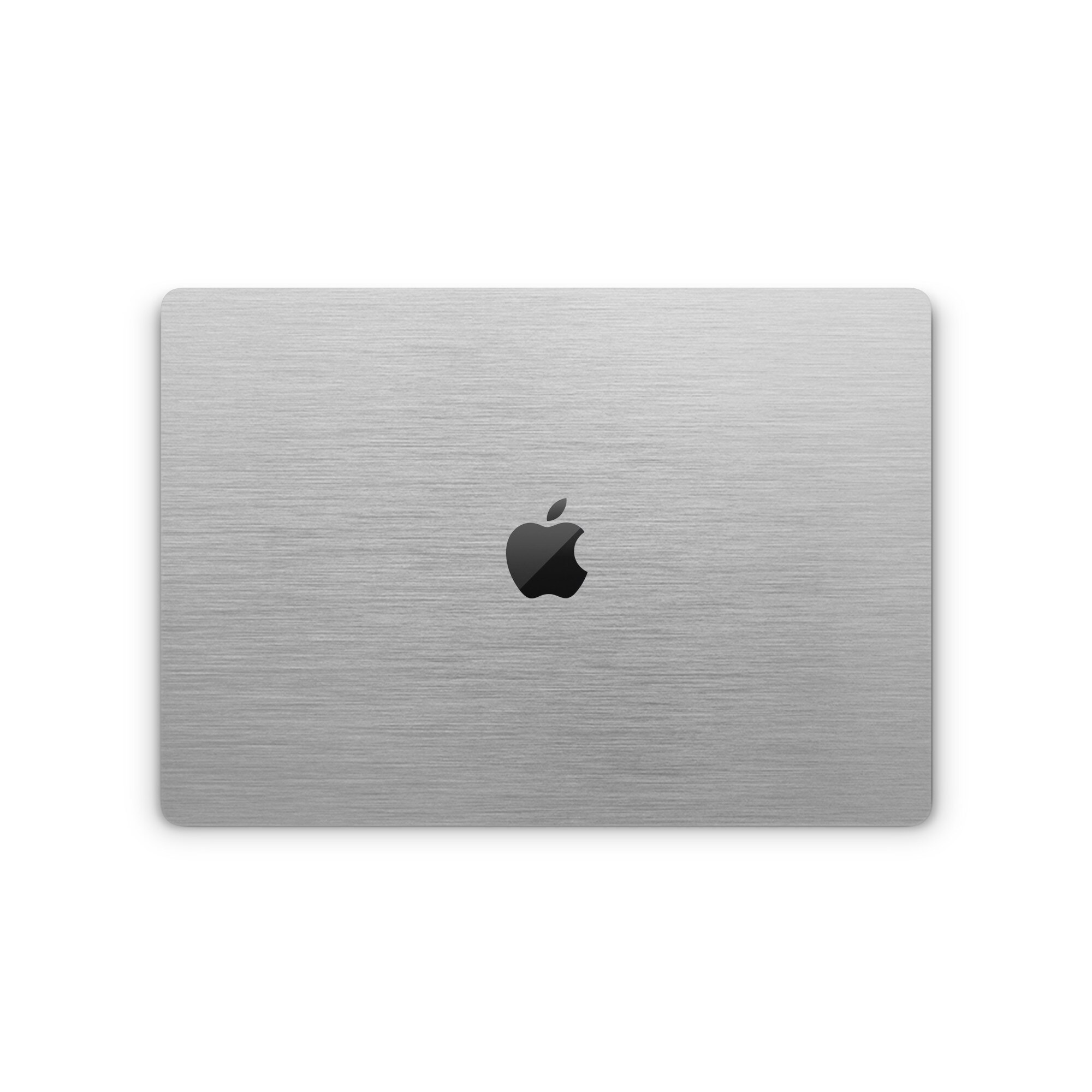 Folie protectie Skin pentru MacBook Pro 16" M3 (2023), Metalic 3D Gri ...