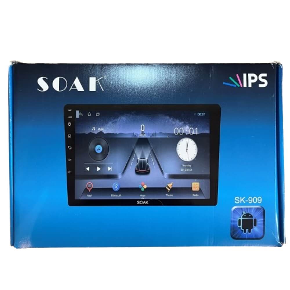 Soak 9" Érintőkijelzős Androidos multiméda fejegység, autó rádió, 2DIN ...