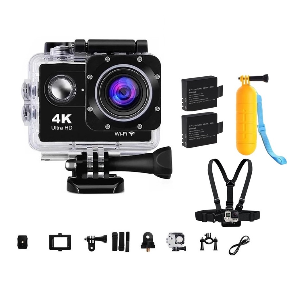 Camera de actiune,1TECH, GoPlus CamPro, Negru - eMAG.ro