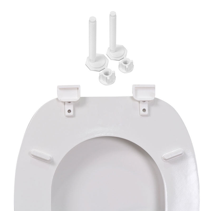 Capac wc din MDF, balamale plastic, inchidere standard, Frandis, 38x45 ...