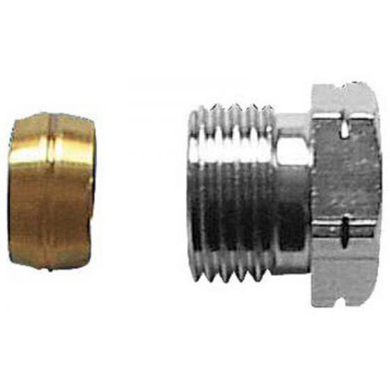 15mm-es kompressziós adapter fém tömítéssel Herz 1629201 - eMAG.hu