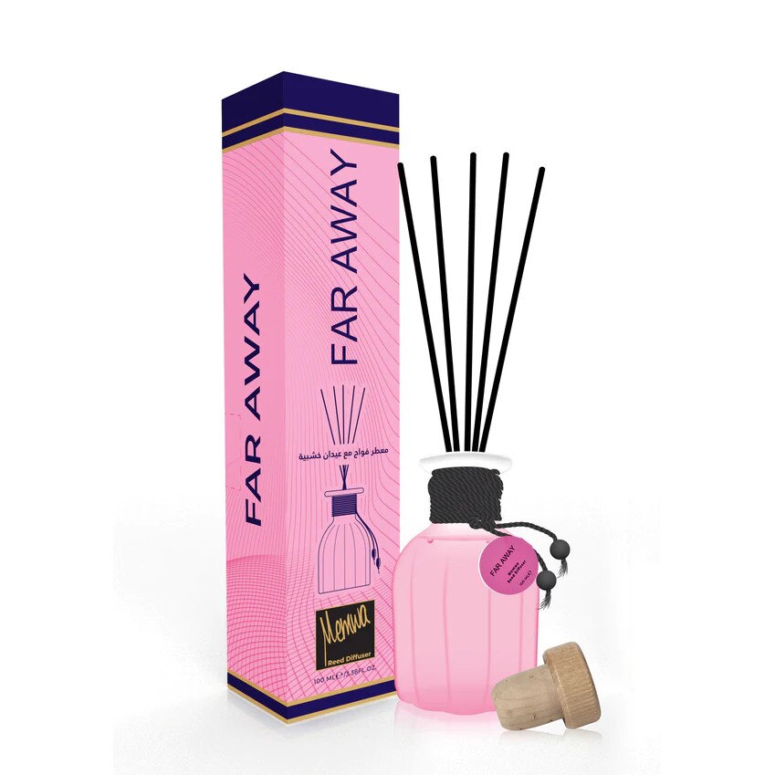 Odorizant de camera cu betisoare, Memwa, 100 ml, Far Away - eMAG.ro