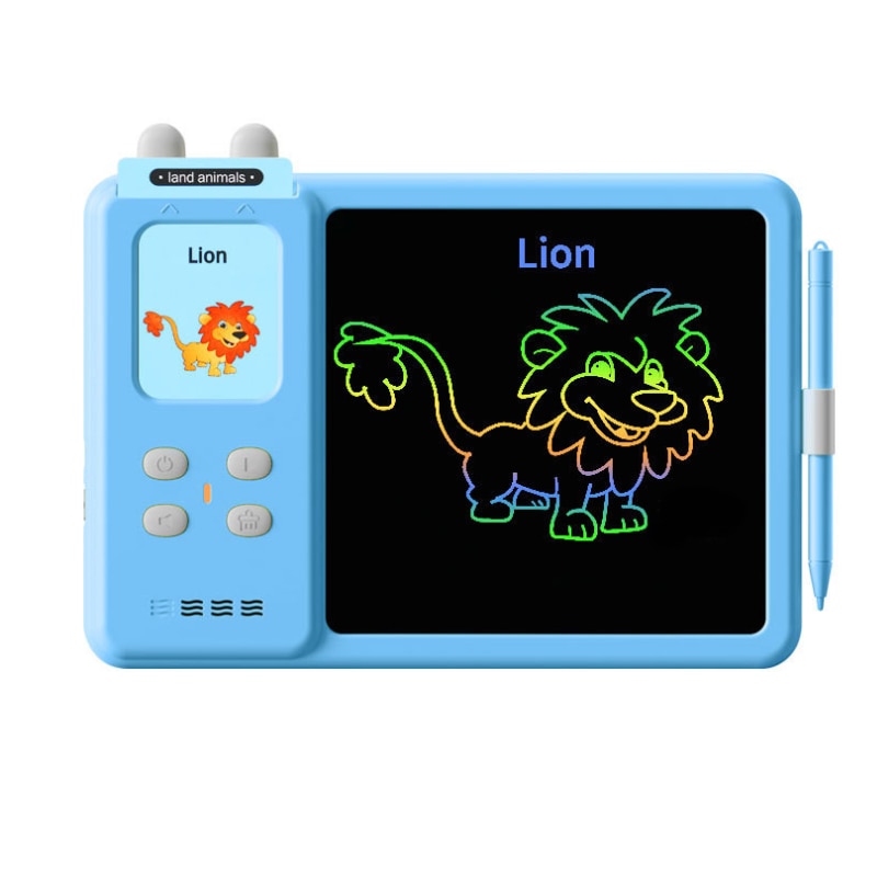 Tableta LCD educativa pentru copii ZENNED, invatarea limbii engleze cu ...