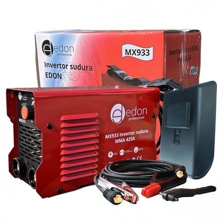 Invertor de sudura 425 A, Edon MMA, electrod 1.6 - 5 mm, protectie ...