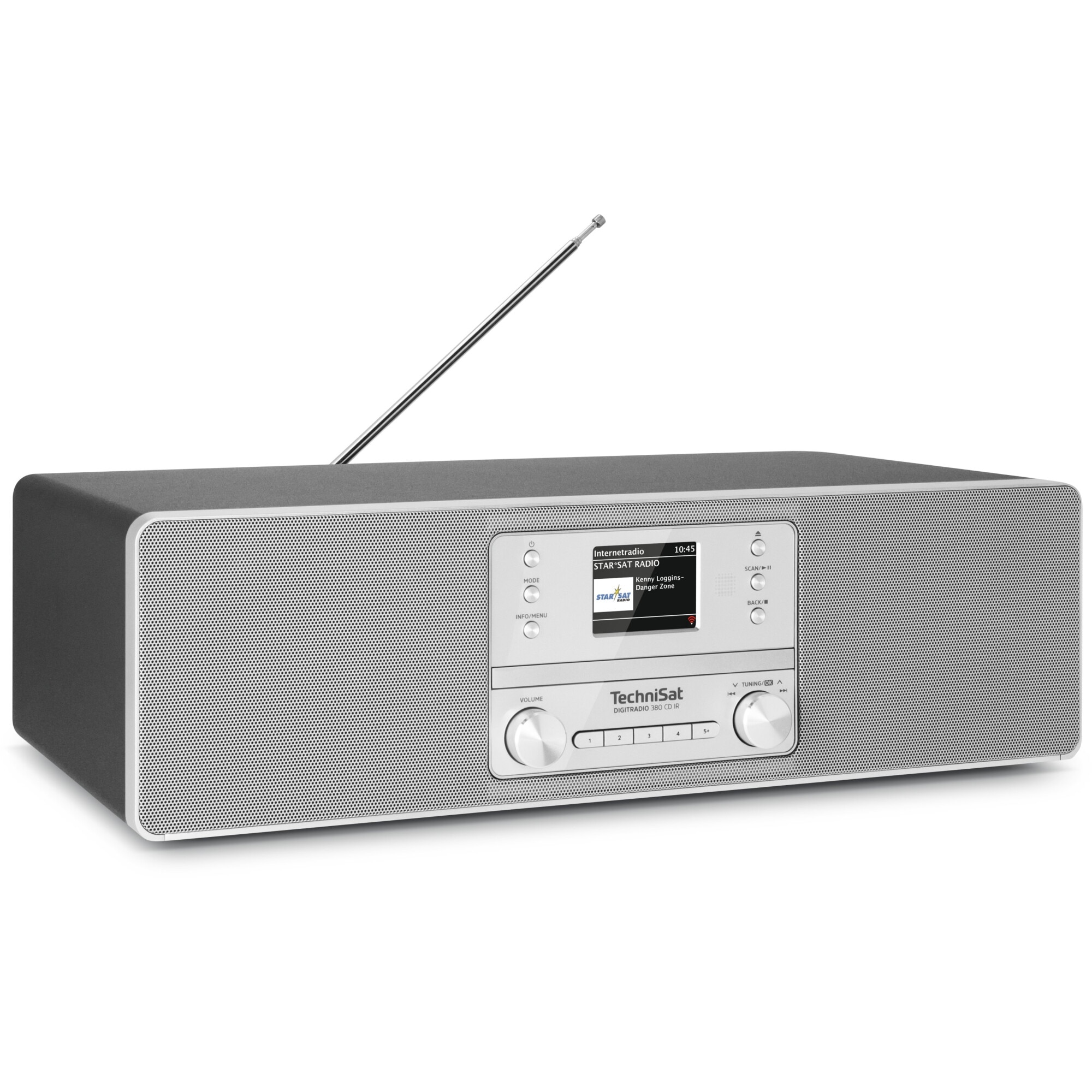 Radio portabil, TechniSat, DIGITRADIO 380 CD IR, FM, Internet, CD ...