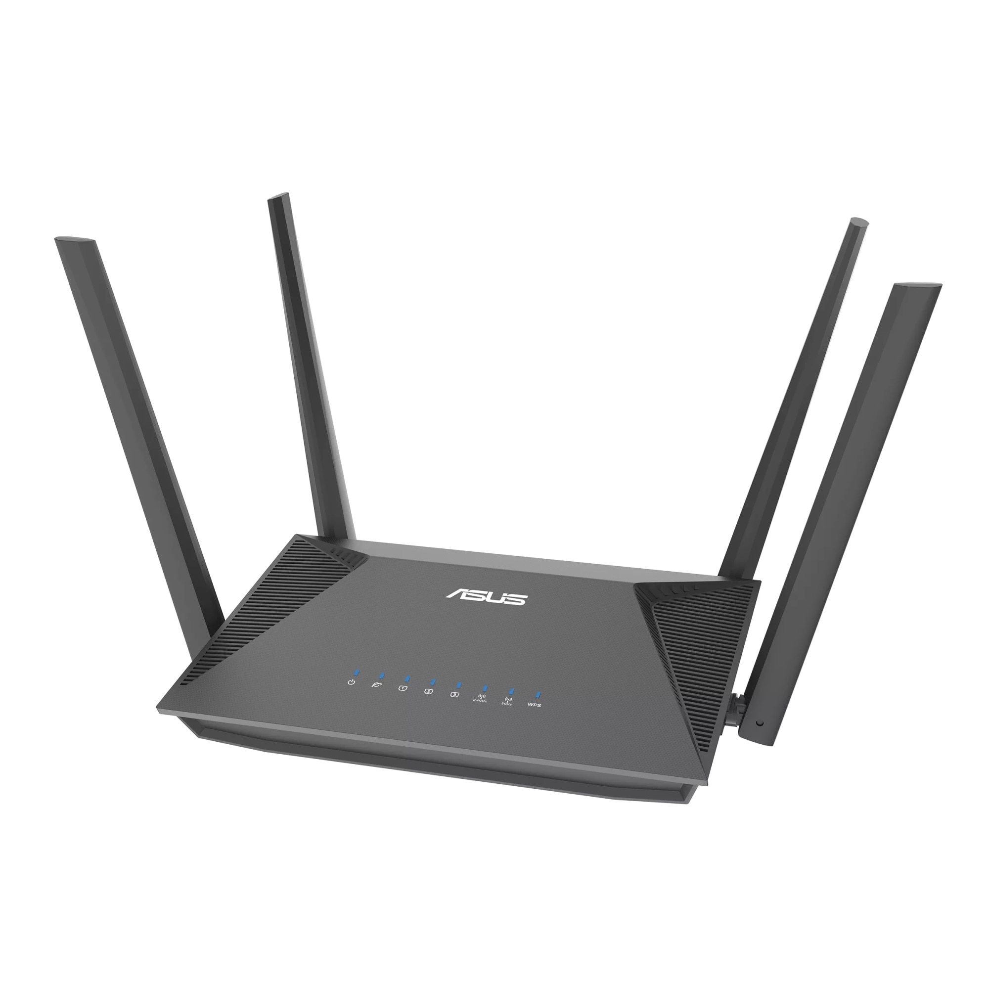 Router Wireless ASUS AX1800, Dual-Band, Dual-Core 1.3GHz CPU, 128MB ...
