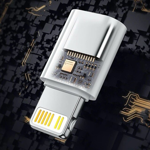 Set 2 adaptoare USB-C - lightning si lightning - USB-C - eMAG.ro