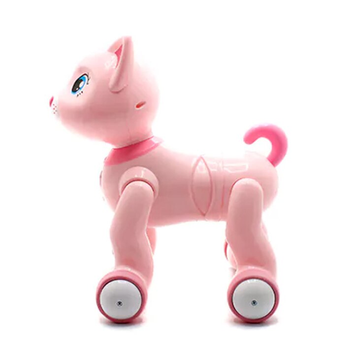 Pisica robot, Loka®, Cu telecomanda, 28 functii, Sunete si lumini ...