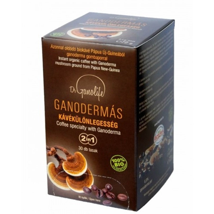 Cafea Arabica cu Ganoderma 2 in 1 30 plicuri - eMAG.ro
