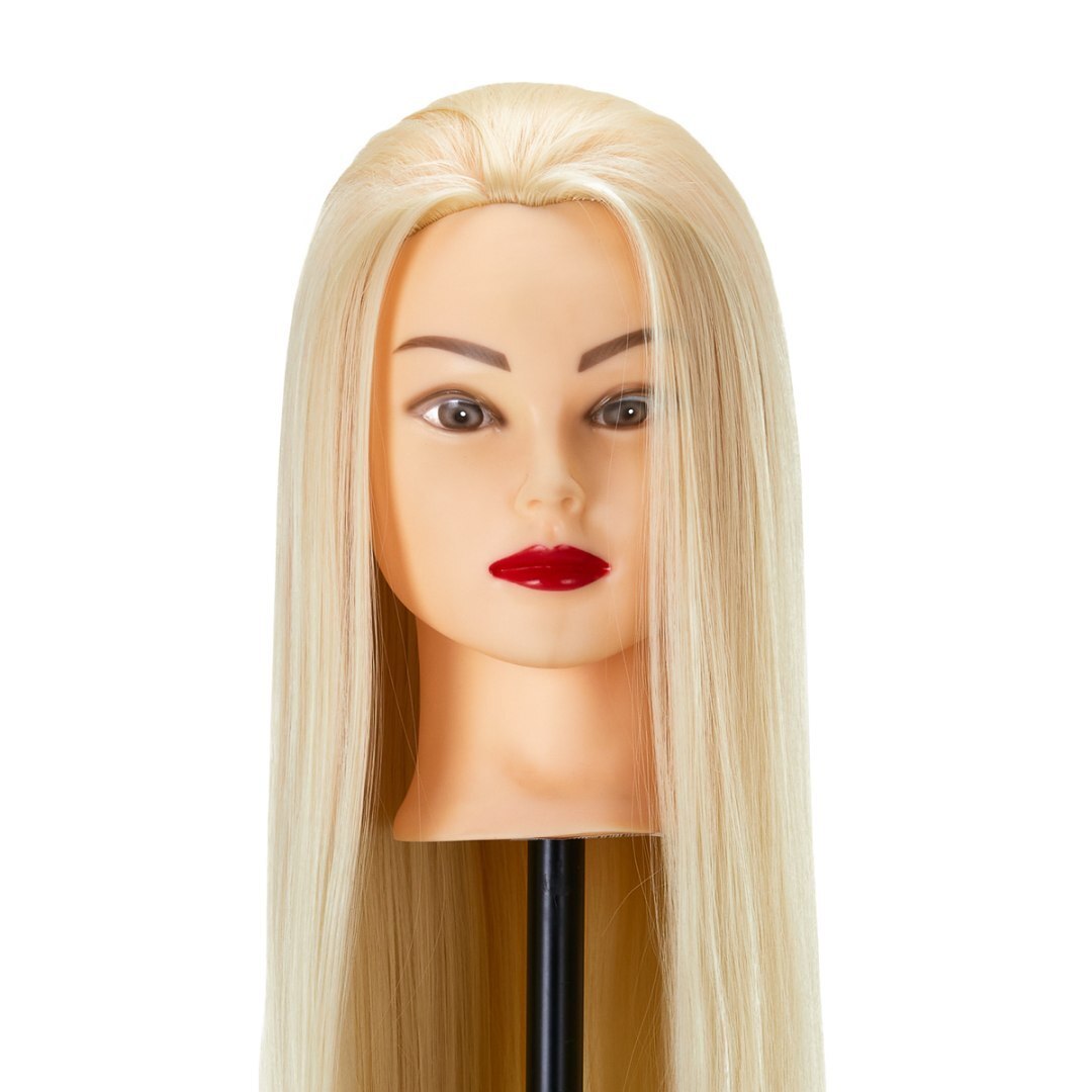 Cap de manechin, Gabbiano, Sintetic, Blond, 24inch - eMAG.ro