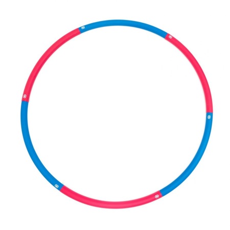 Hoola Hoop fitness, Spartan Sport,Plastic, 90 cm, Albastru/Rosu - eMAG.ro