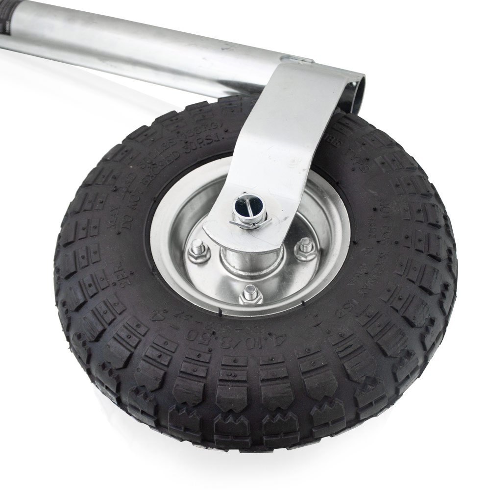 Roata de sprijin pentru remorca, BITUXX, 136 kg, Otel galvanizat, Negru ...