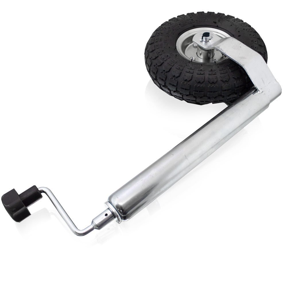 Roata de sprijin pentru remorca, BITUXX, 136 kg, Otel galvanizat, Negru ...