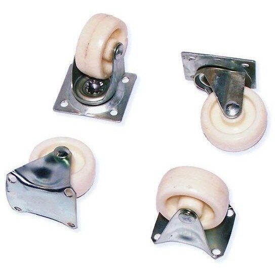 Roti de mobilier, Beast, Nylon, 40 mm, Alb, 4 buc. - eMAG.ro