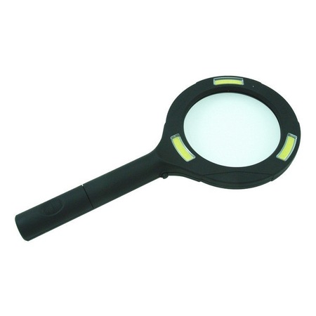 Lupa iluminata cu LED, Beast, Plastic, Negru - eMAG.ro