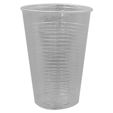 Set Pahare din plastic, Lariplast, Transparent, 250 ml, 50 buc - eMAG.ro