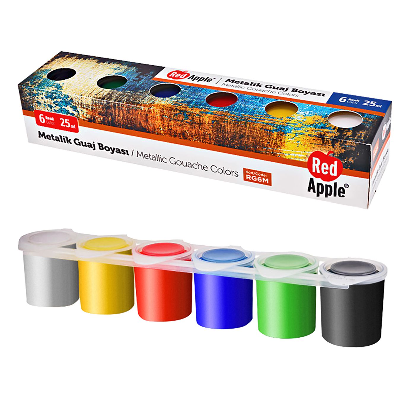 Set culori tempera, Justnote, 6x25 ml - eMAG.ro